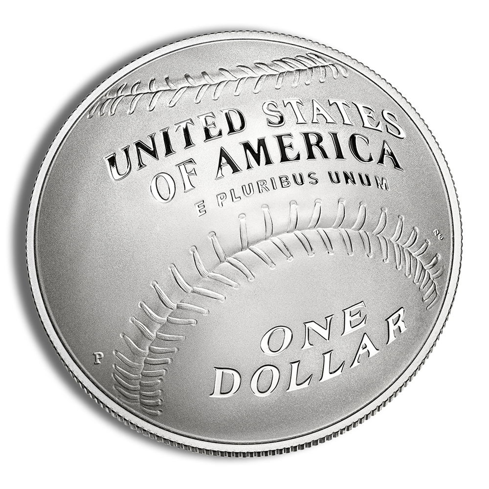 2014-P $1 Baseball Hall Fame Silver Commemorative – Proof – Atlas Bullion