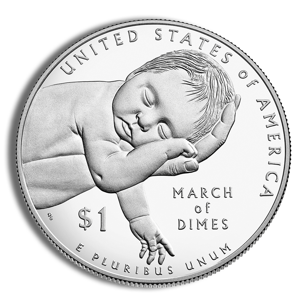 2015-W $1 March of Dimes Silver Coin – Proof – Atlas Bullion