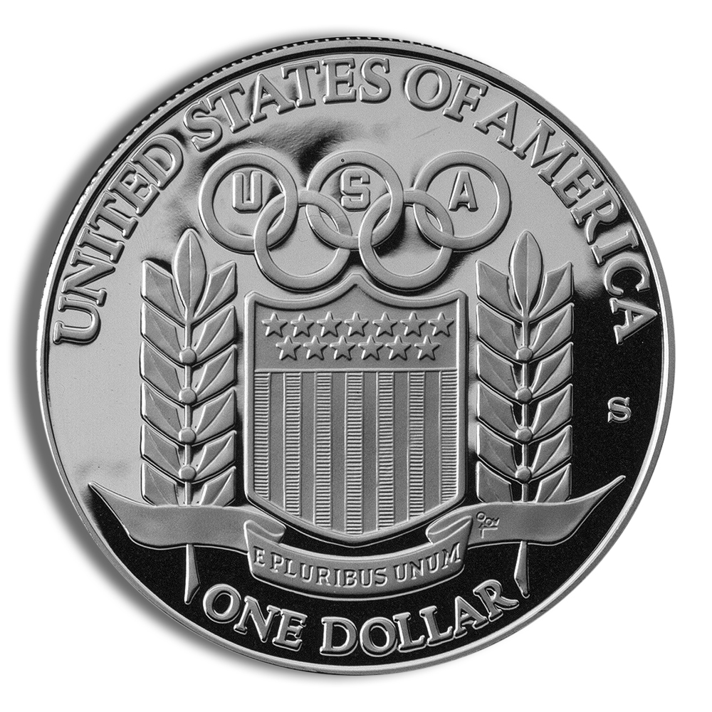 1992-S $1 Olympic Silver Commemorative - Proof | Atlas Bullion