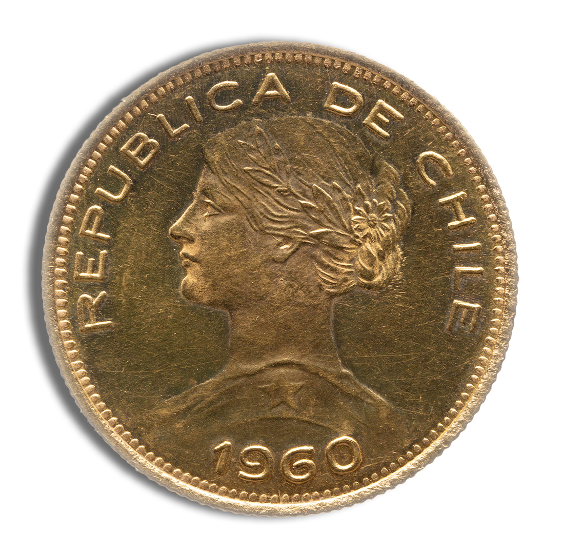 Chile 100 Peso Gold Coin – Atlas Bullion