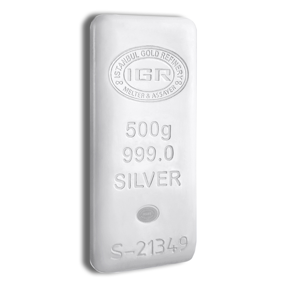 500 Gram Silver Bar – IGR Metals – Atlas Bullion