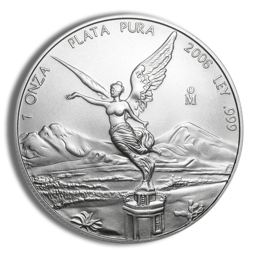 2006 1 oz Silver Mexican Libertad – BU – Atlas Bullion