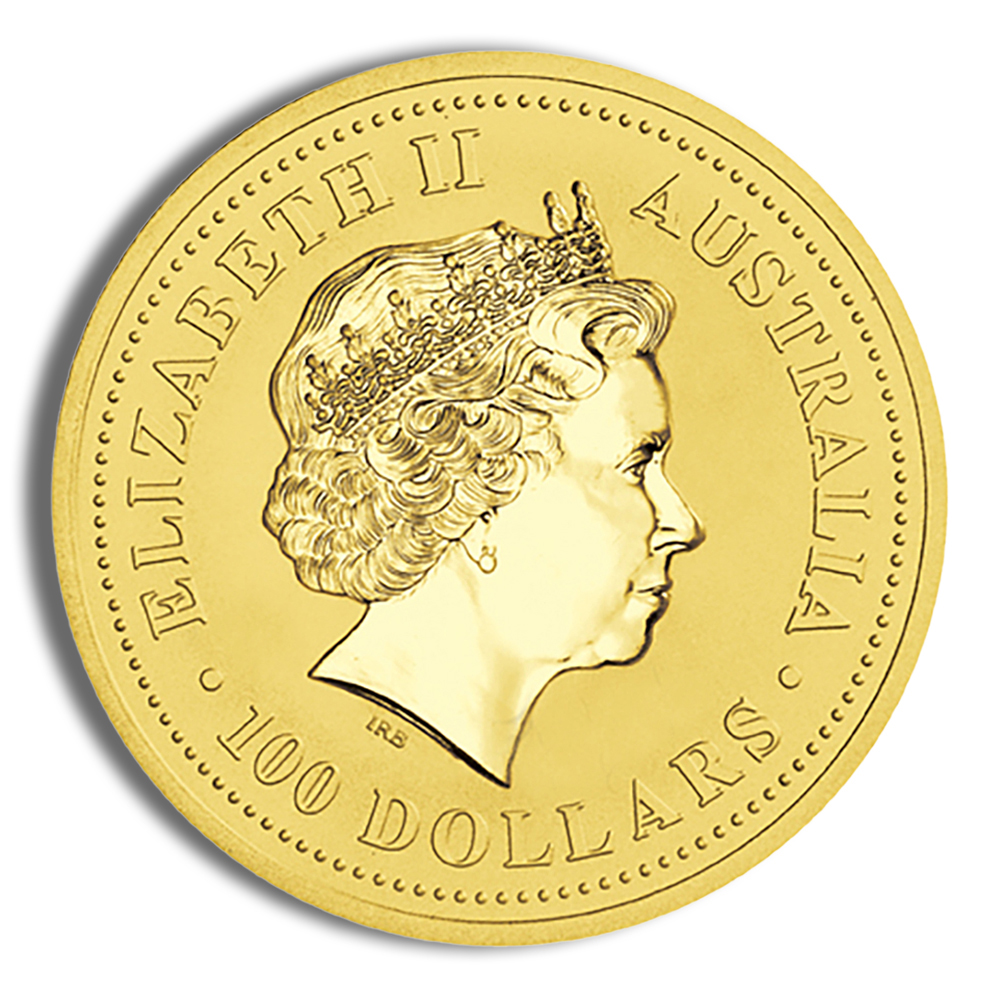 2004 1 oz Australia Gold Lunar Monkey BU – Series I – Atlas Bullion