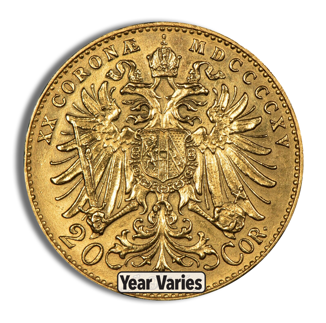 Austria 20 Corona Gold Coin – Atlas Bullion
