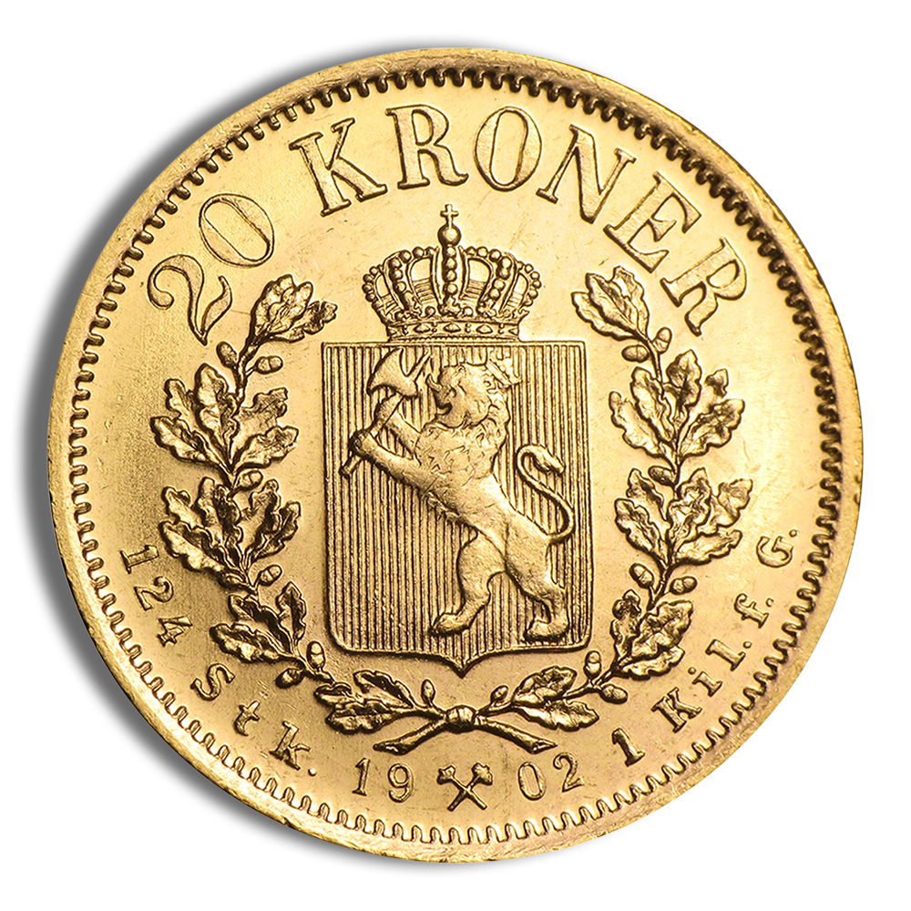 Norway 20 Kroner Gold Coin – Atlas Bullion