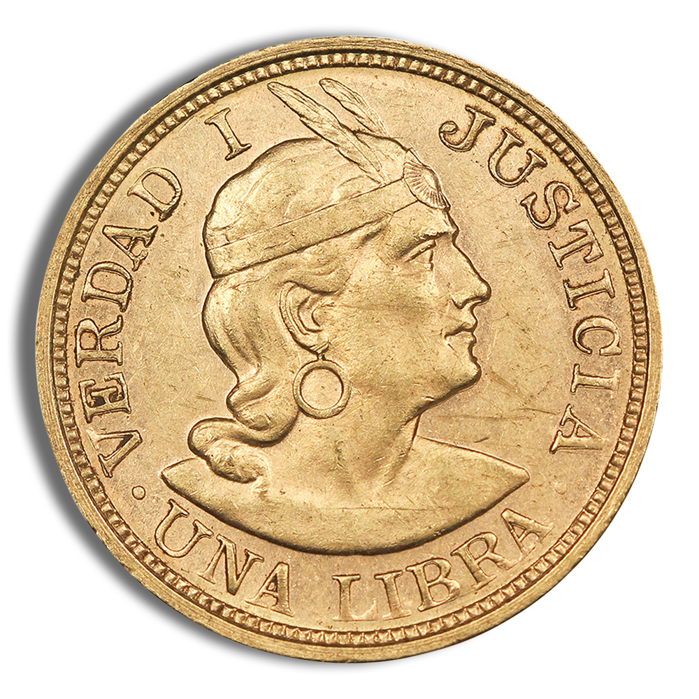 Peru 1 Libra Gold Coin | Atlas Bullion