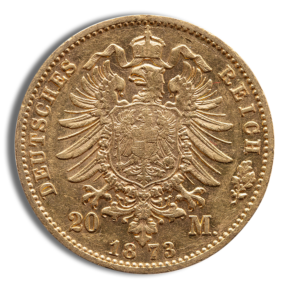 Germany 20 Mark Gold Coin – Atlas Bullion