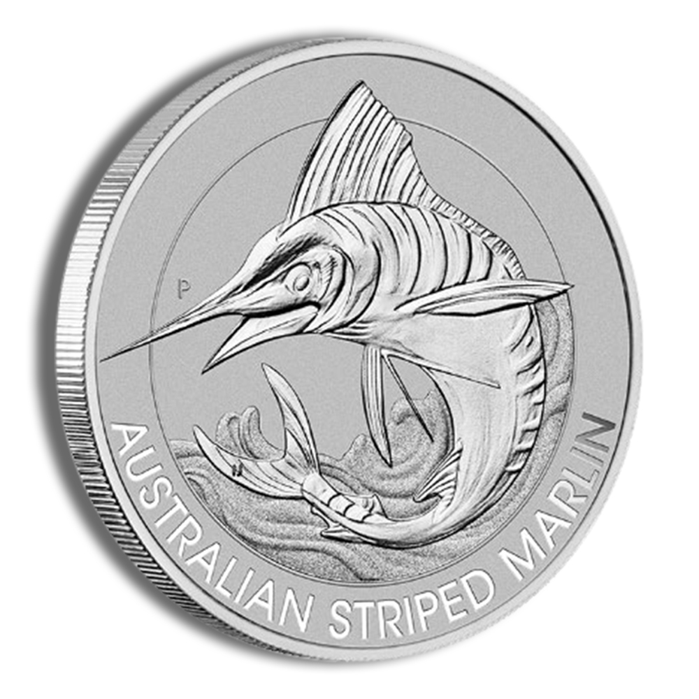 2020 1/3 oz Australian Striped Marlin Platinum Coin – Atlas Bullion