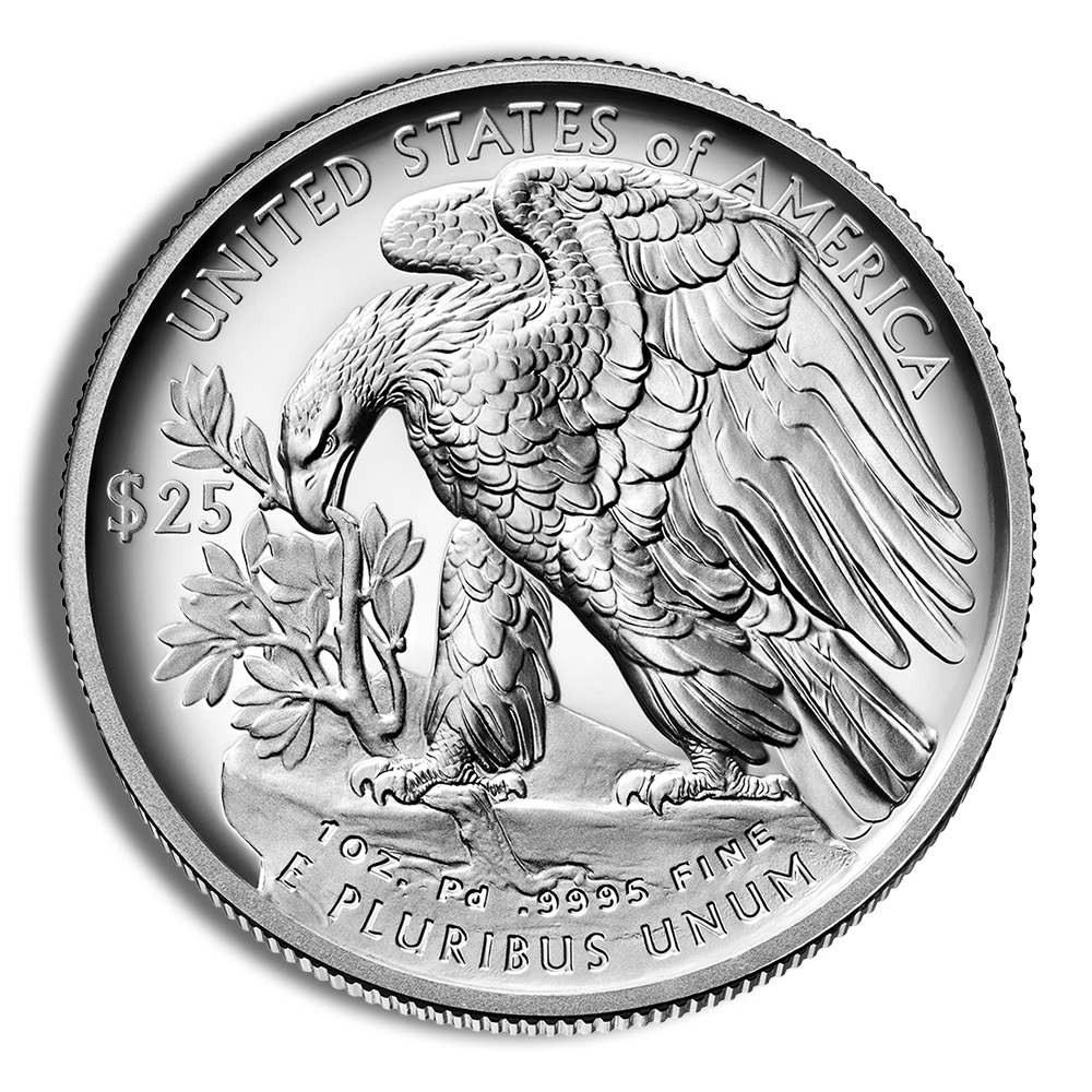2018-W 1 oz Proof Palladium Eagle (w/ Box & COA) – Atlas Bullion