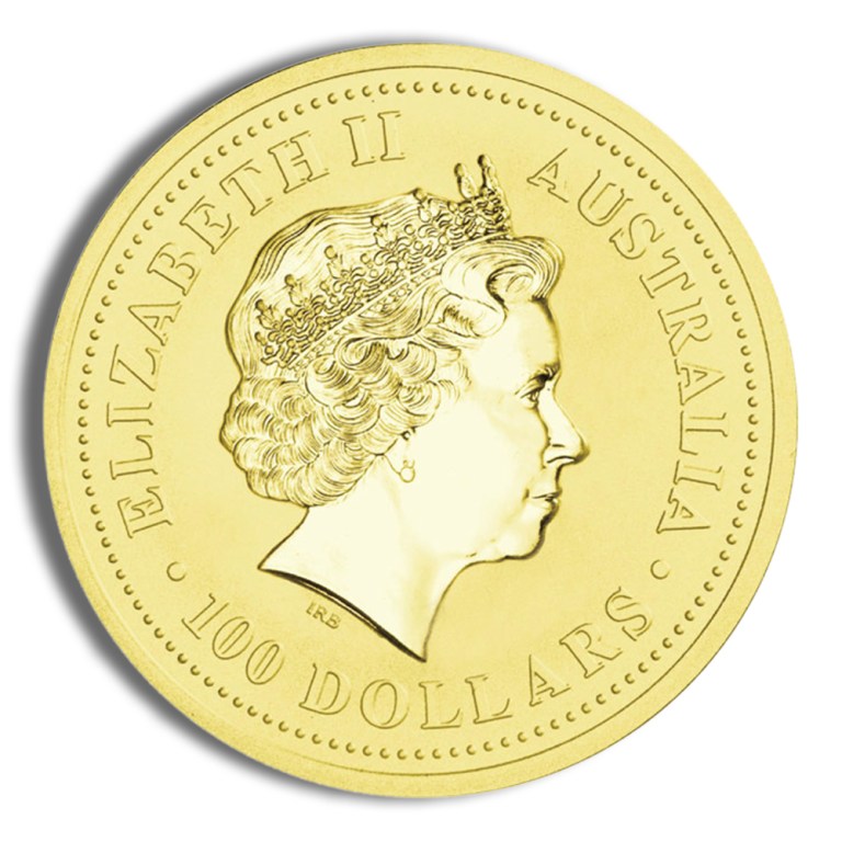 2000 1 oz Australia Gold Lunar Dragon BU – Series I – Atlas Bullion